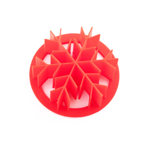 Snowflake Bread Roll Stamp 3 inch across Bread Stamp for Christmas ...